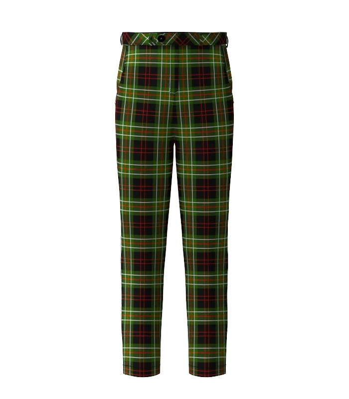 Handmade Mcdermott Tartan Trouser - Tartan Trousers Ltd