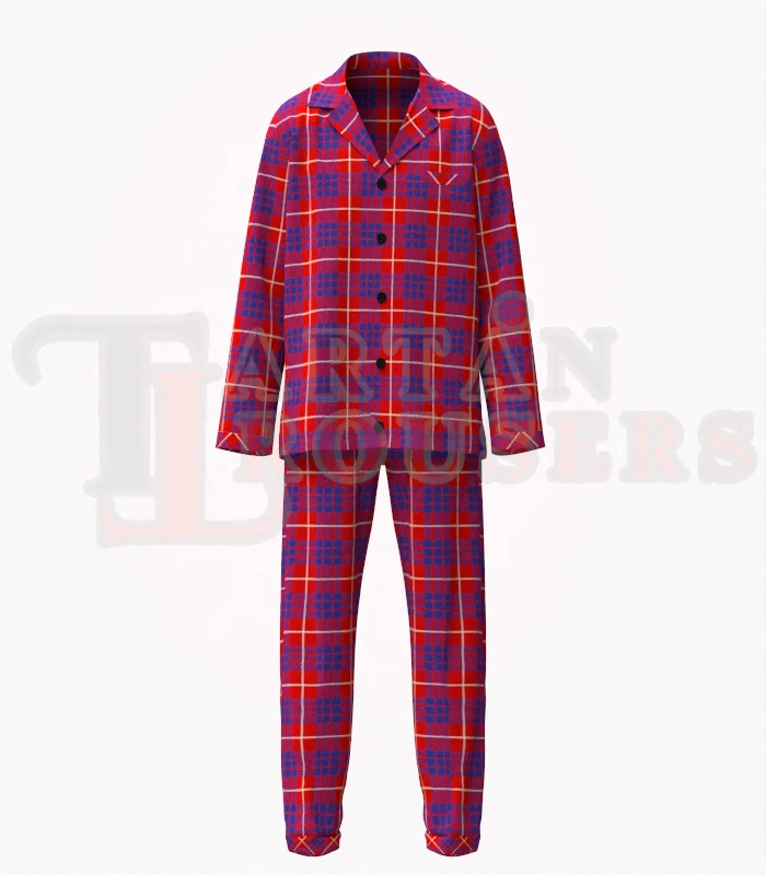 Hamilton Tartan Pyjamas Set - Tartan Trousers Ltd