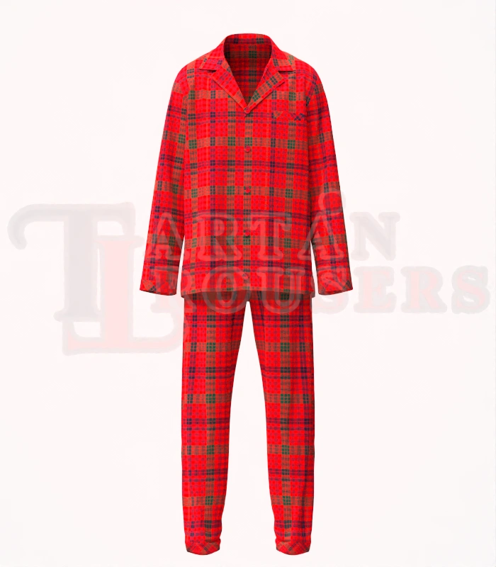 Ross Clan Tartan Pyjamas Set - Tartan Trousers Ltd