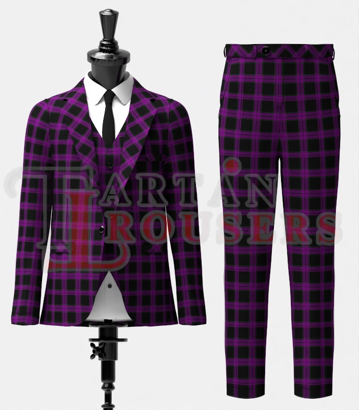 Laird Tartan Suit - Tartan Trousers Ltd