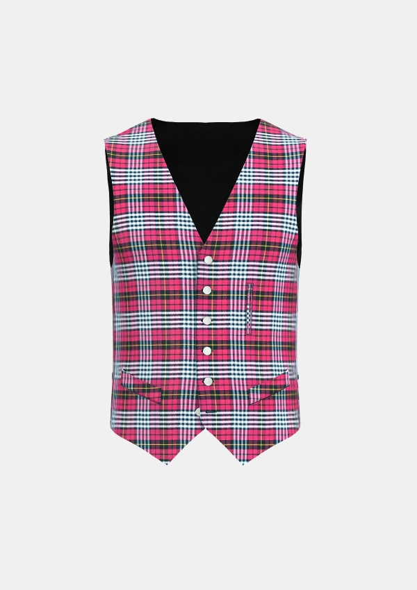 Little of Morton Rigg Tartan Waistcoat - Tartan Trousers Ltd